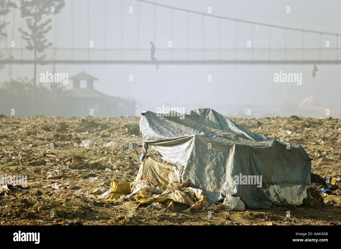 Nepal slum tent hi-res stock photography and images - Alamy