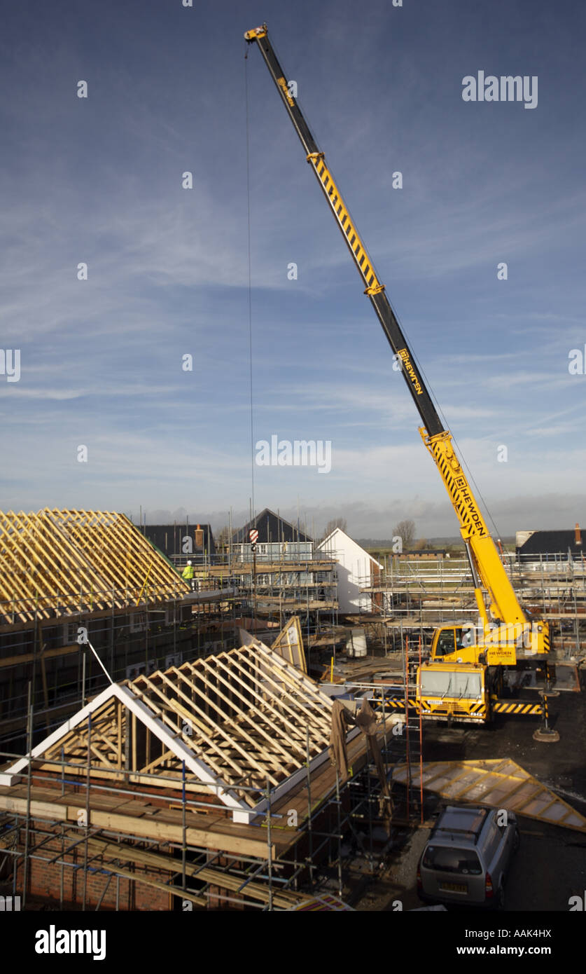 Whitesands Building Development Camber Stock Photo - Alamy
