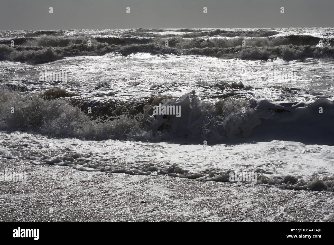 Rough Seas English Channel Stock Photo - Alamy