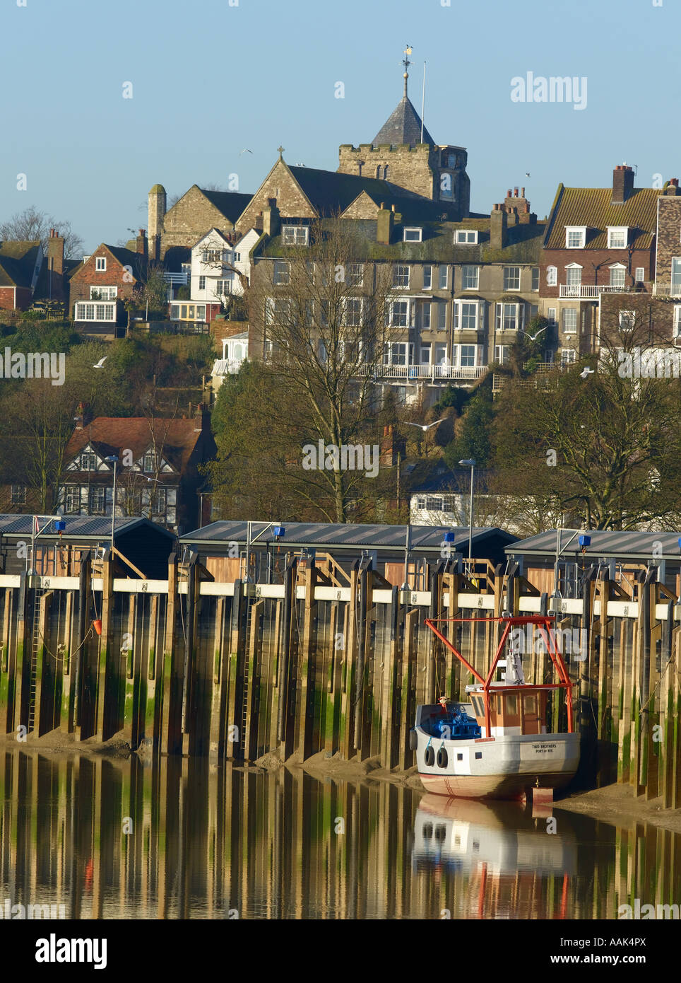 Trawler, Rye Harbour Stock Photo - Alamy