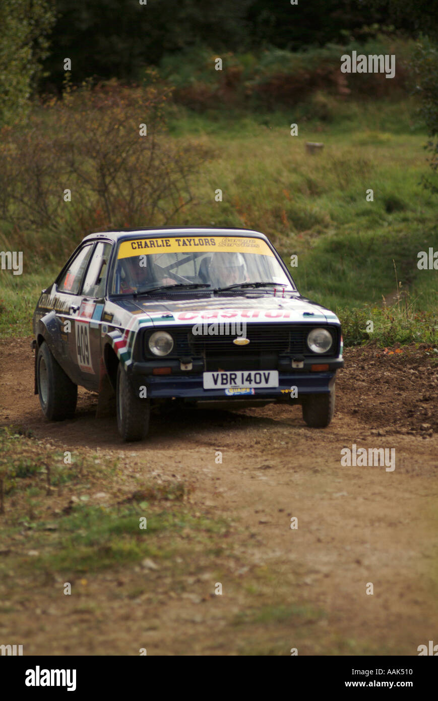 Car rally race in mud hi-res stock photography and images - Alamy