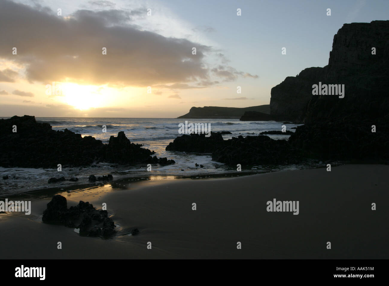 Gower sunsets hi-res stock photography and images - Alamy