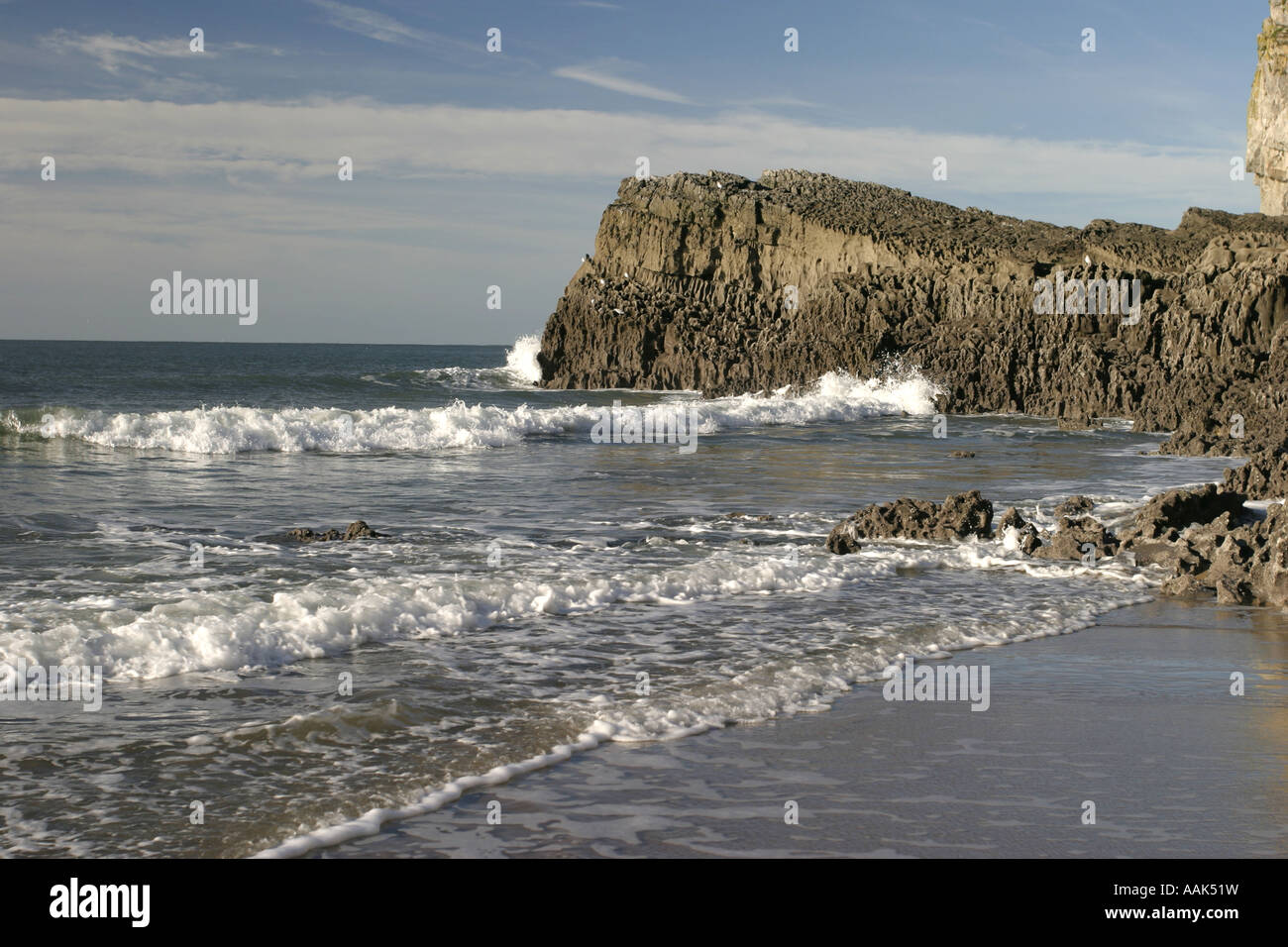 Gower, Mewslade Bay Stock Photo - Alamy