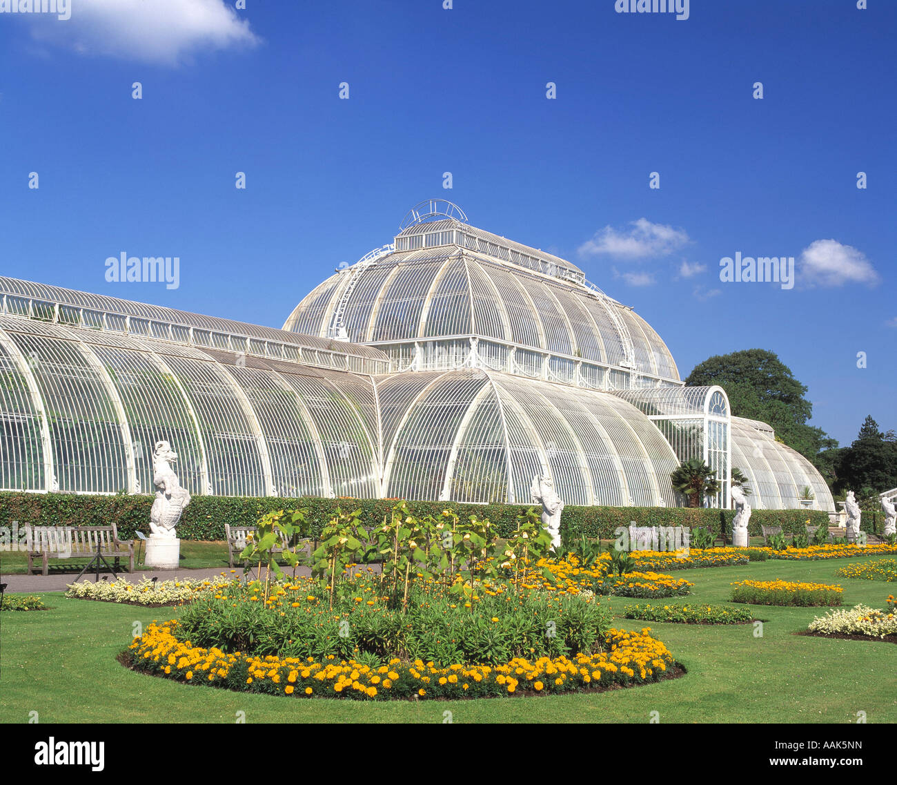 Kew Gardens, The Palm House, Day Stock Photo - Alamy