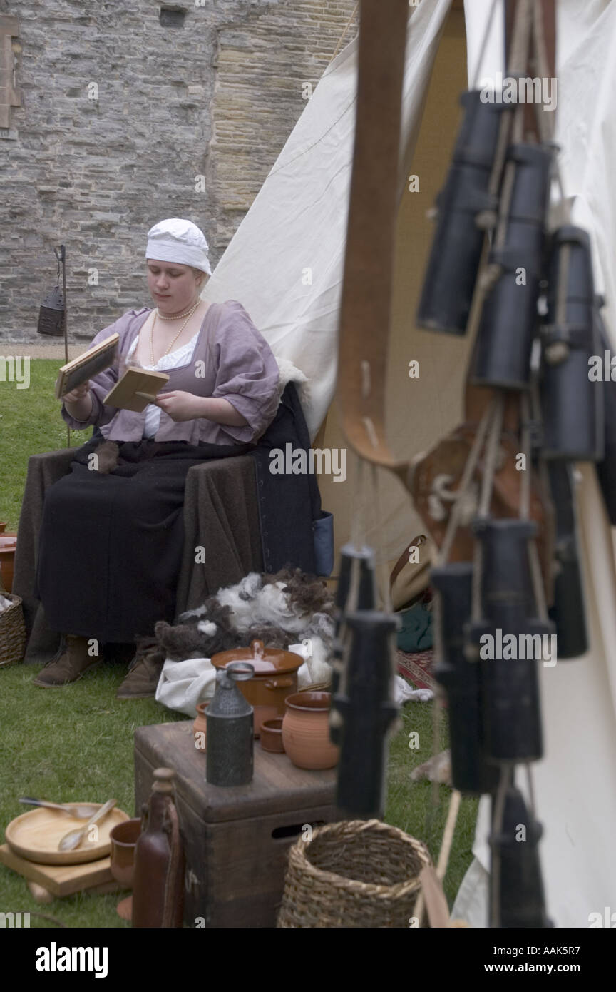 Photo of English civil war re-enactment at Newark Castle, Nottingham ...