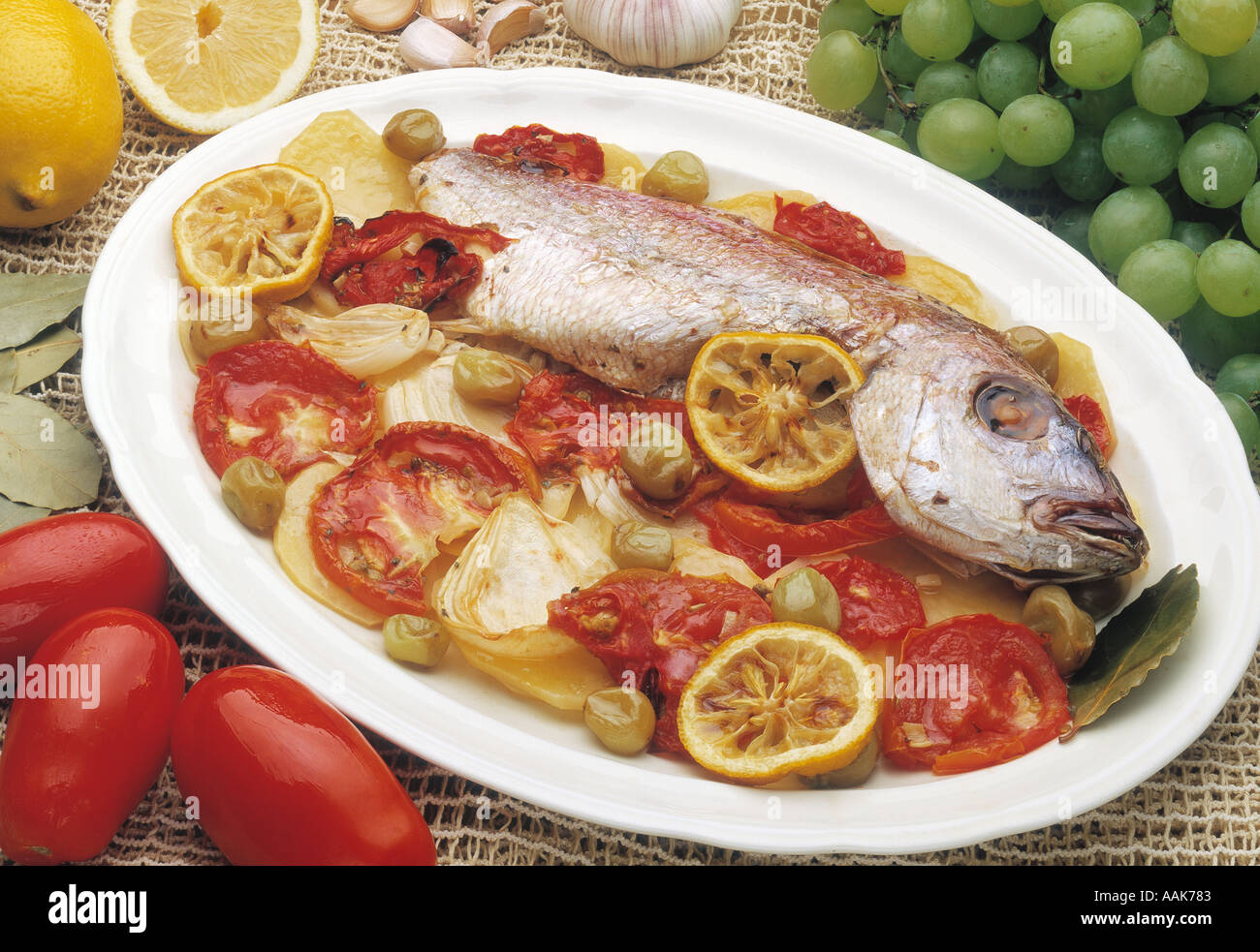 Fish with grapes hi-res stock photography and images - Alamy