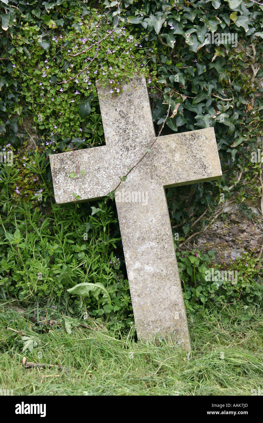 Old Plain Cross Stock Photo - Alamy