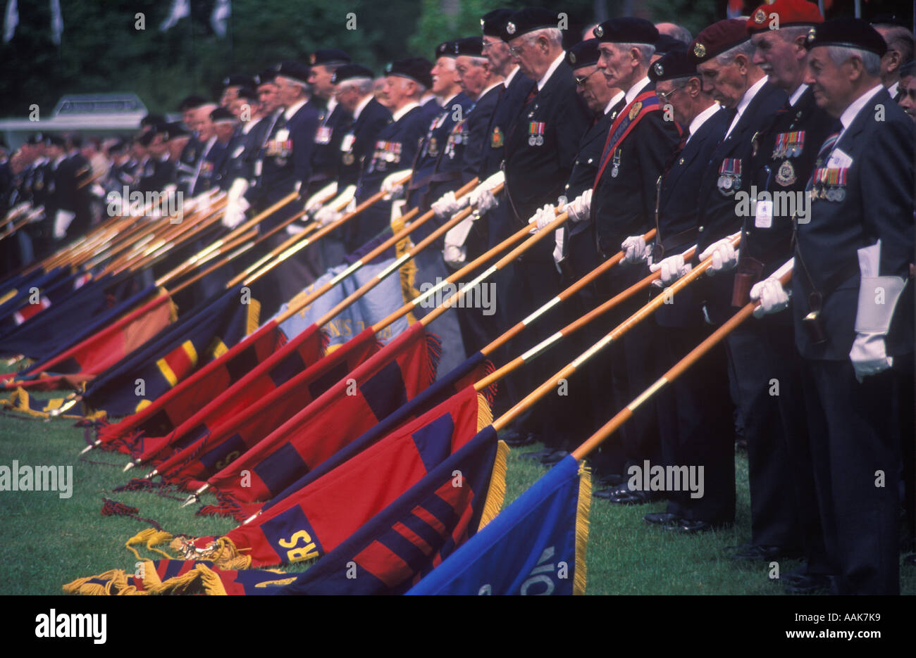 Regimental flags hi-res stock photography and images - Alamy