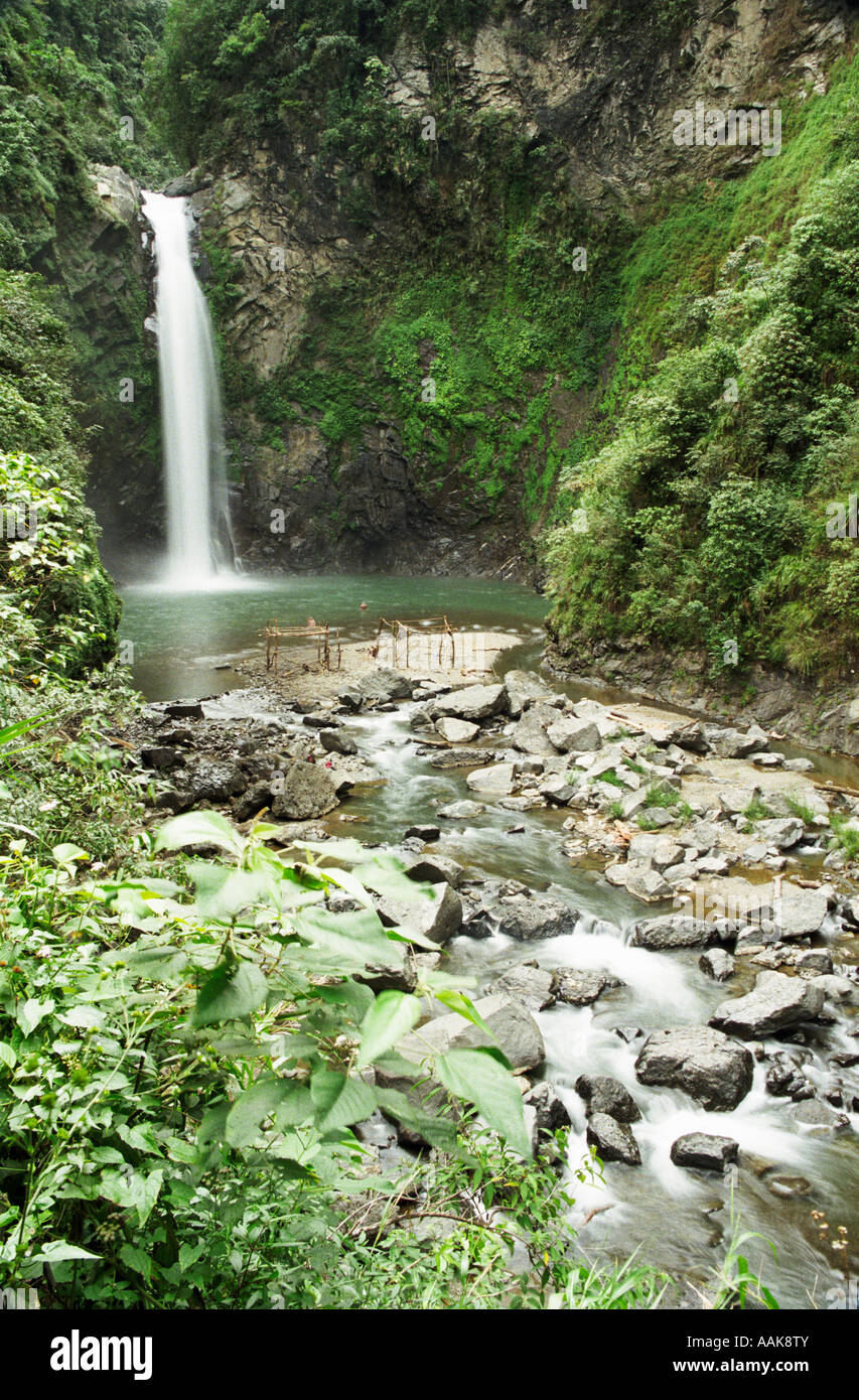 Philippines Tapplya Waterfall Stock Photo - Alamy