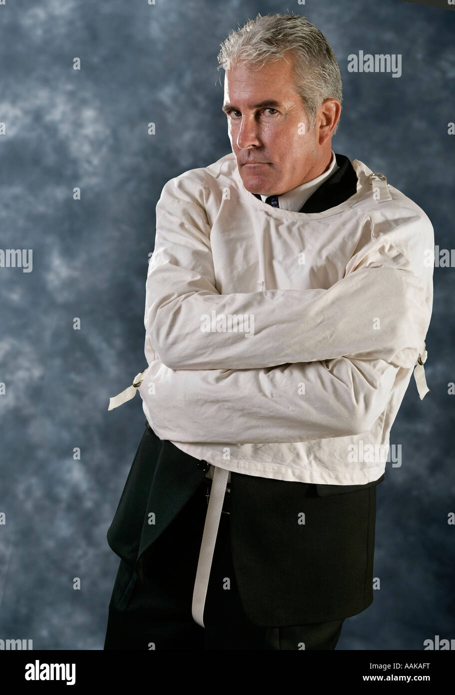 Straight jacket hi-res stock photography and images - Alamy