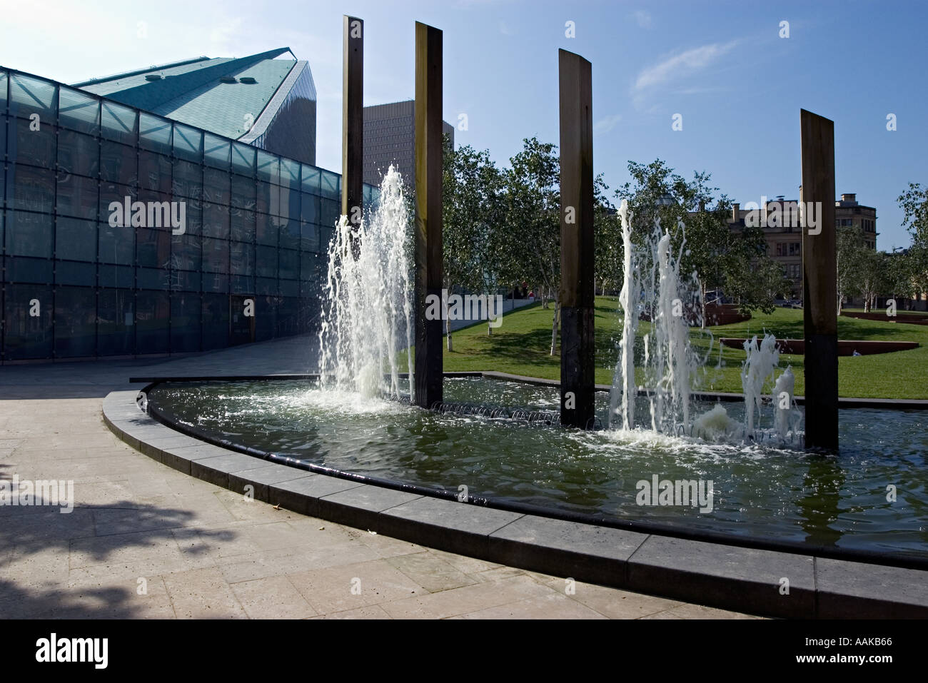 Fountains and Urbis Museum of Modern Life Cathedral Gardens Millennium ...