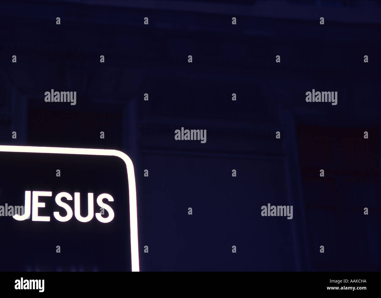 Christ sign hi-res stock photography and images - Alamy