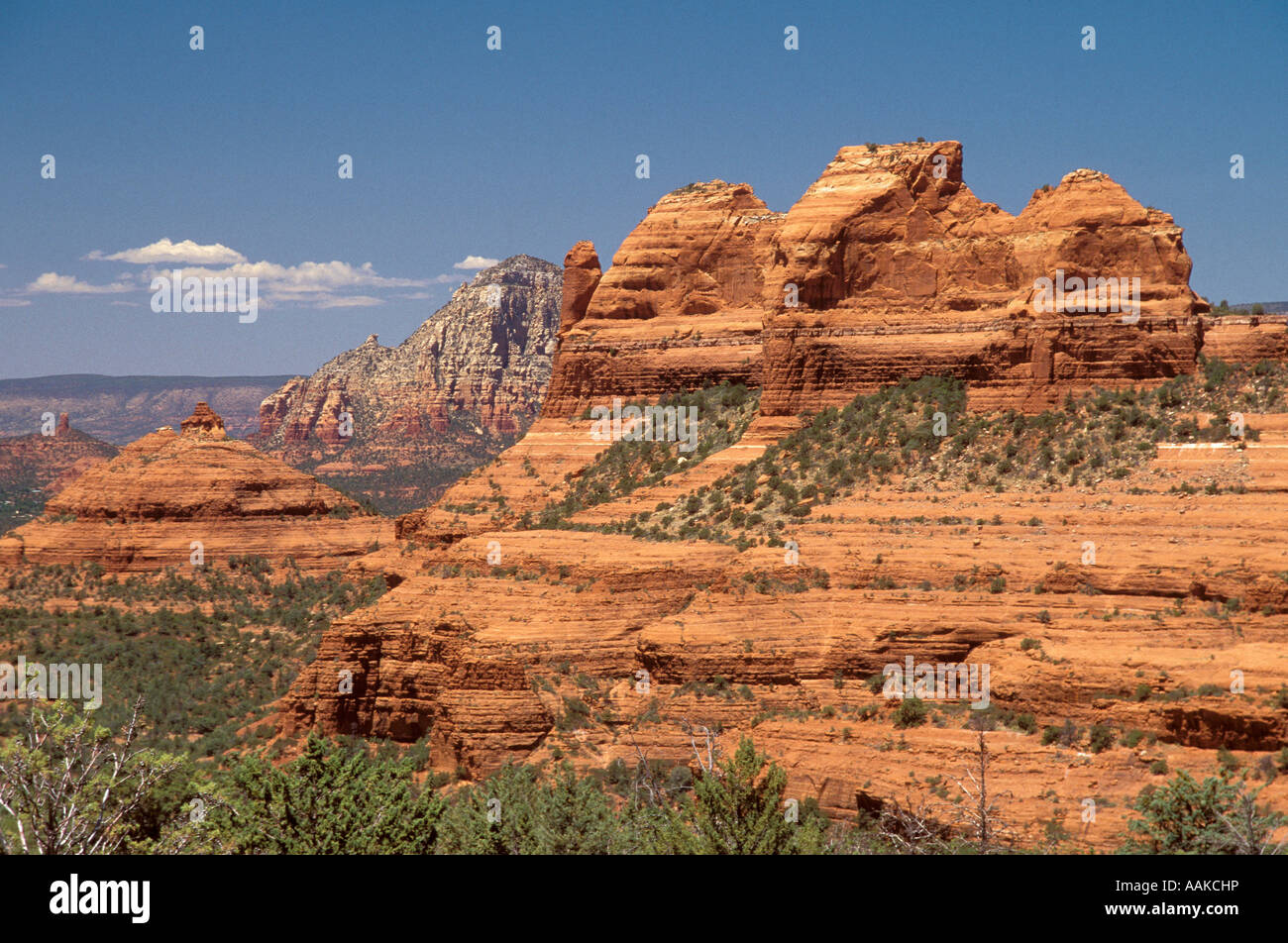 Red rock cliffs of Sedona Arizona Stock Photo - Alamy