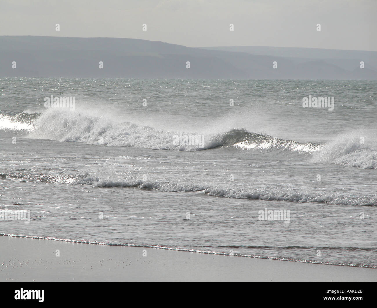 Beach in Cornwall Stock Photo - Alamy