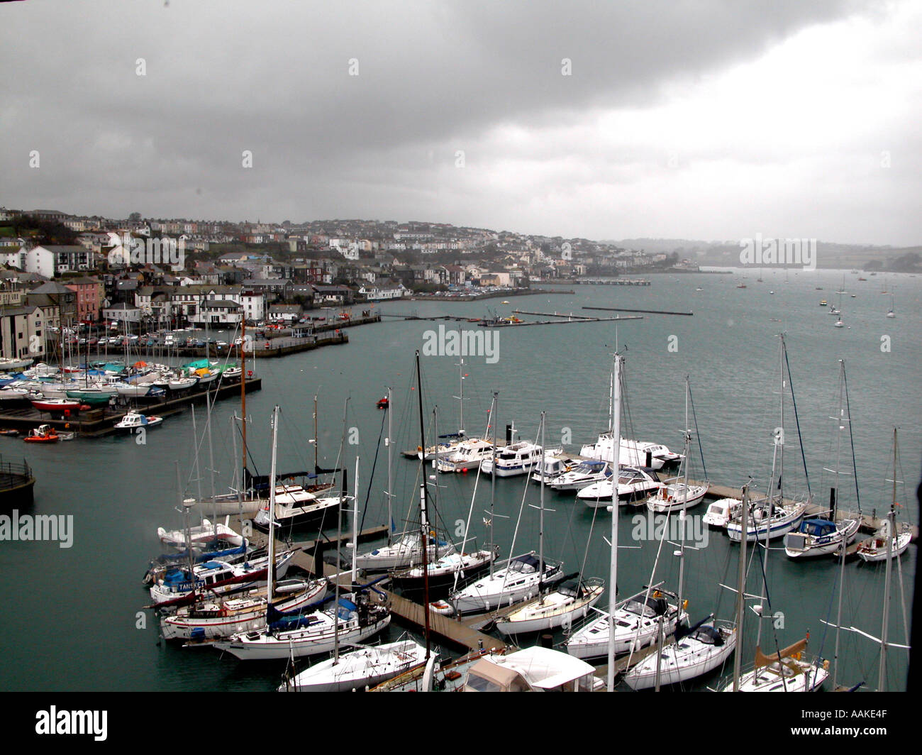 Falmouth cornwall aerial view hi-res stock photography and images - Alamy