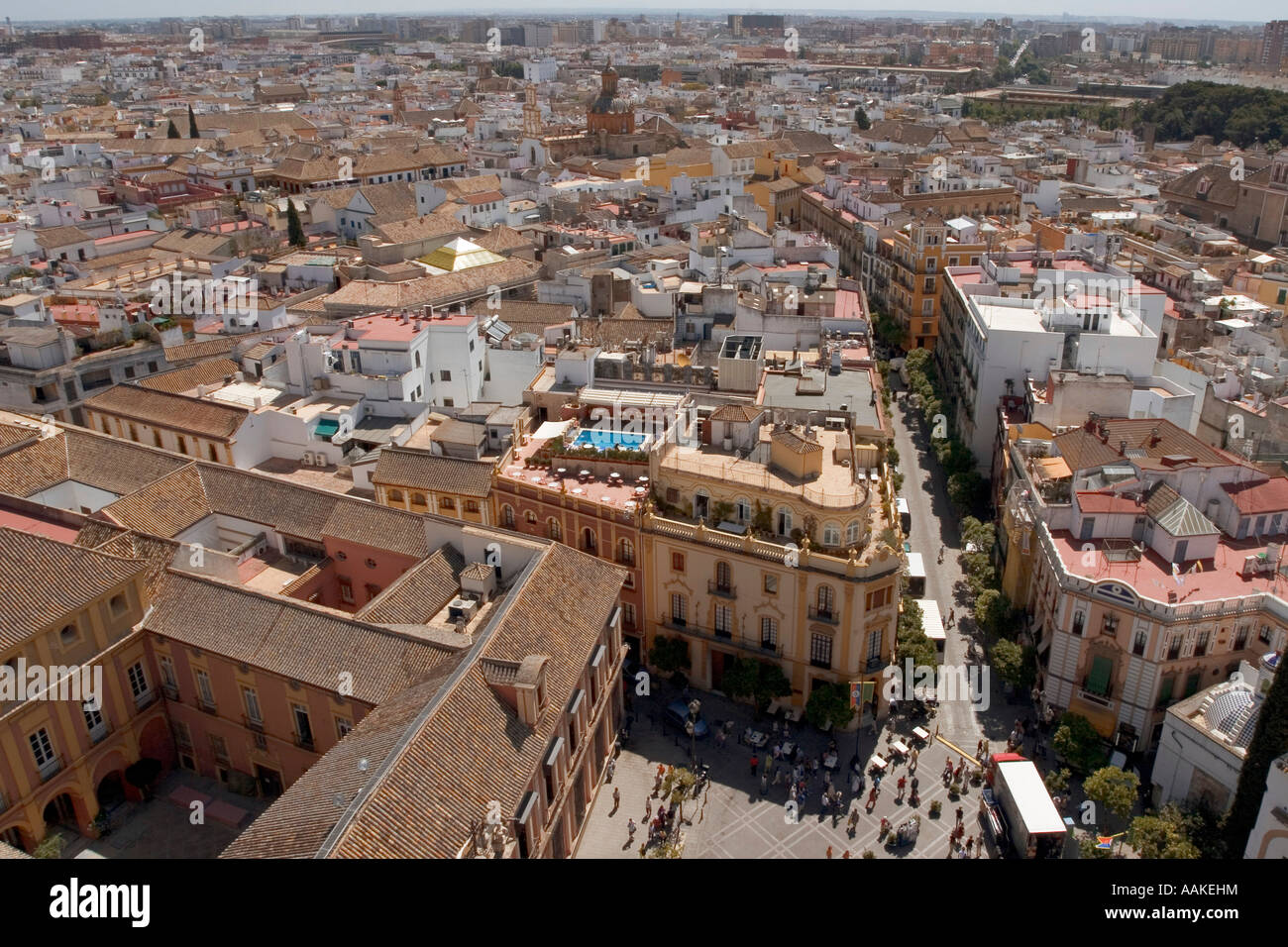 Seville Overview High Resolution Stock Photography and Images - Alamy