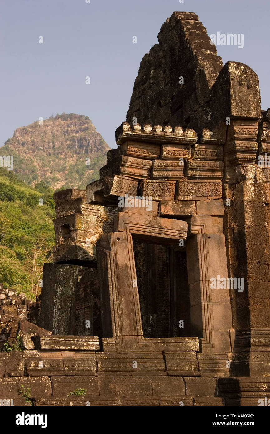 Angkor period temple of Wat Phou Champasak Laos Stock Photo - Alamy