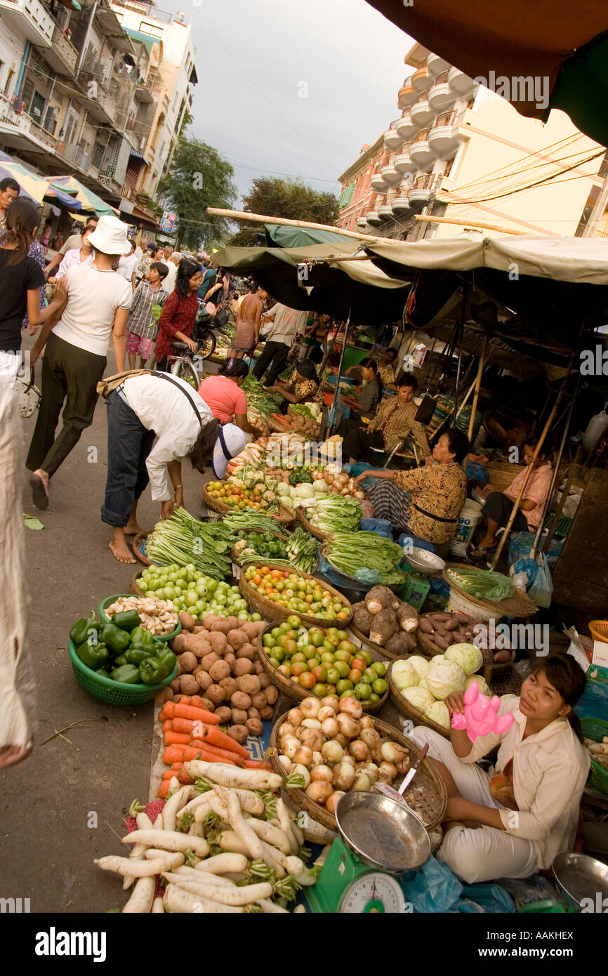 Market Phnom Penh Cambodia Stock Photo - Alamy