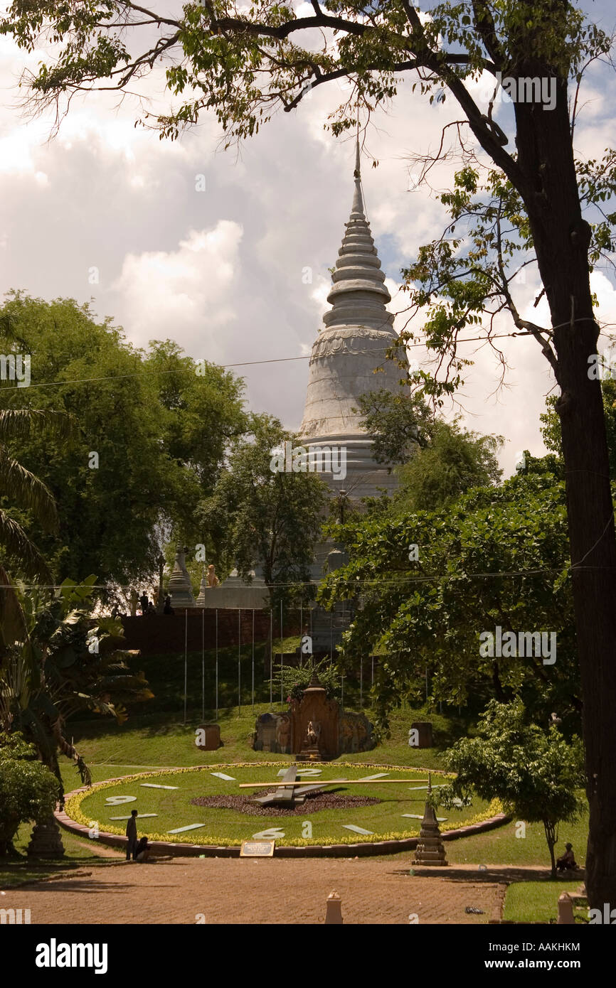 Wat Phnom Phnom Penh Cambodia Stock Photo - Alamy