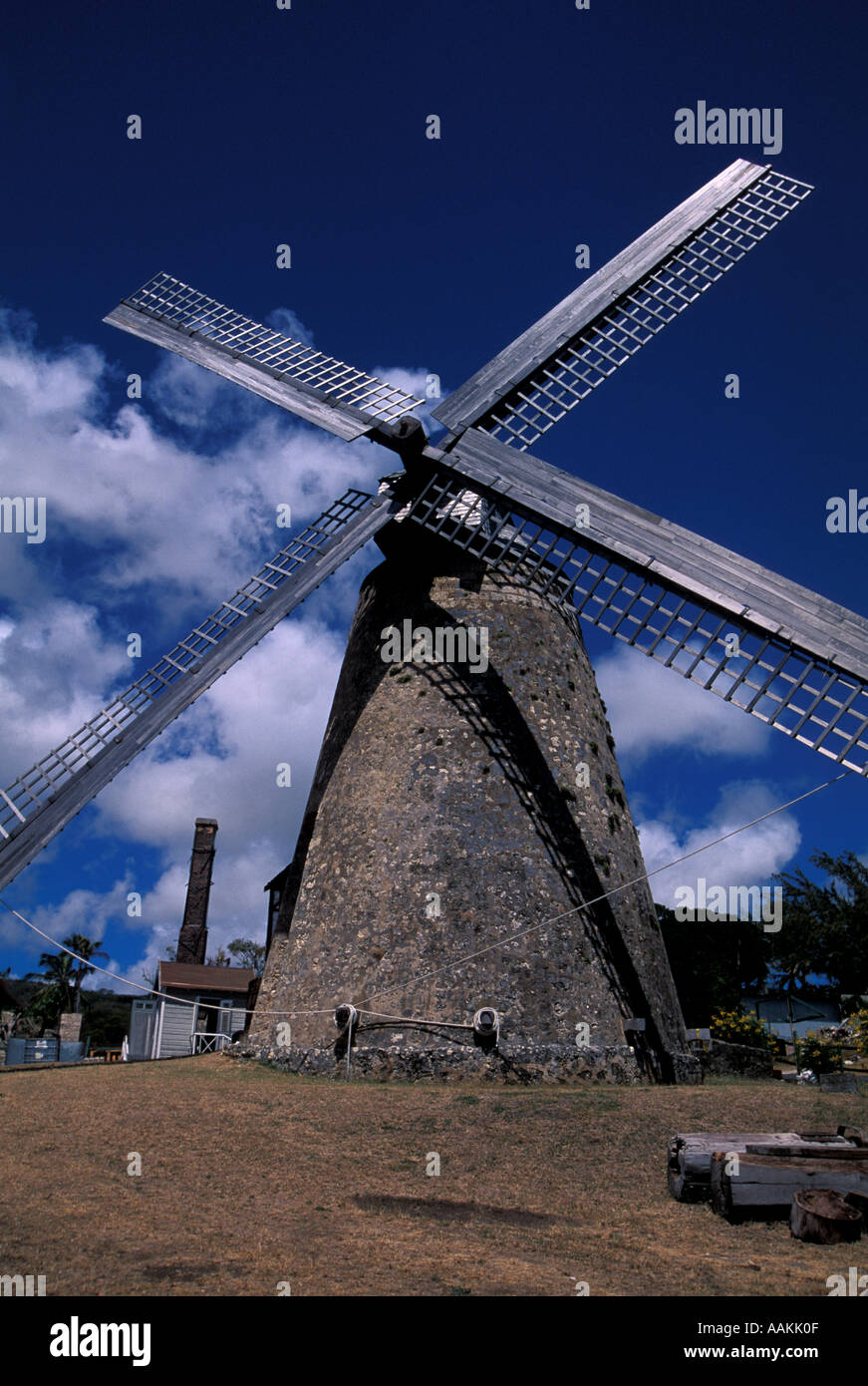 Barbados Morgan Lewis sugar mill Stock Photo - Alamy