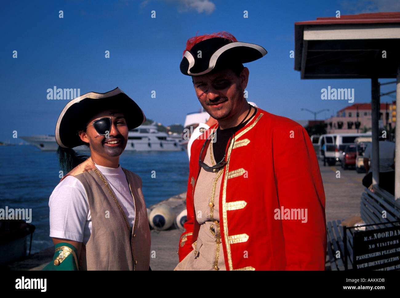 USVI St Thomas Charlotte Amalie Pirates Stock Photo - Alamy