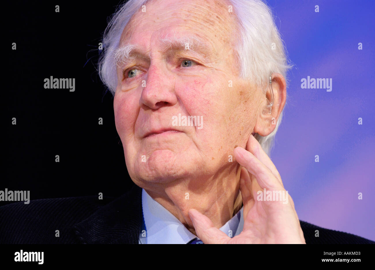 Professor Robert Hinde CBE FRS pictured at Hay Festival 2005 Hay on Wye ...