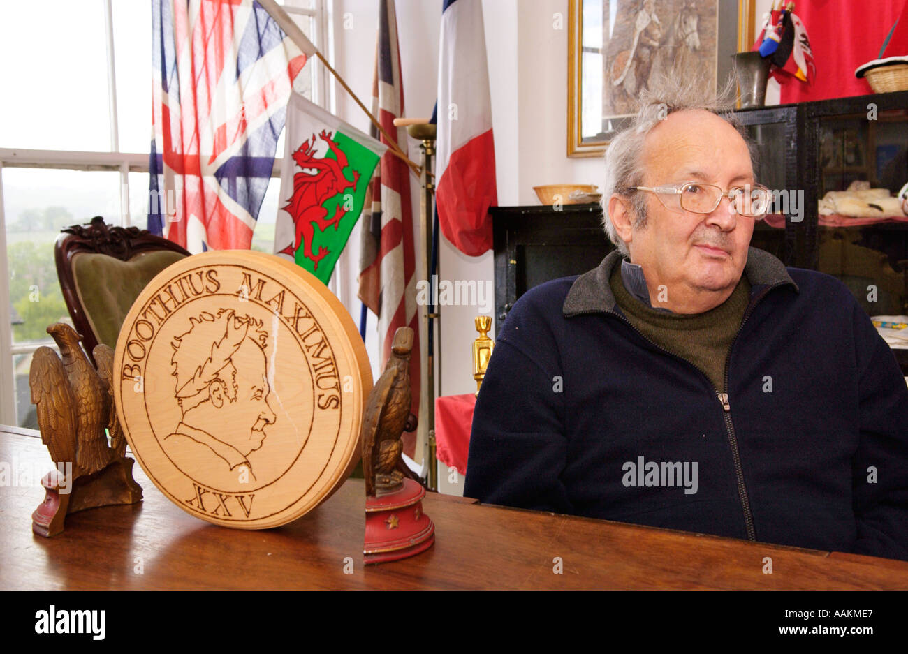 Richard booth hay castle hi-res stock photography and images - Alamy