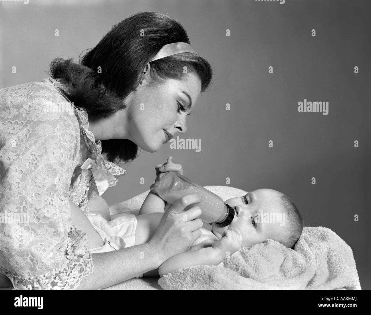 1960s one baby bottle hi-res stock photography and images - Alamy