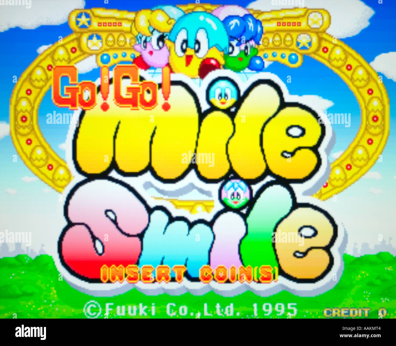 Go Go Mile Smile Fuuki Co Ltd 1995 vintage arcade videogame screenshot ...