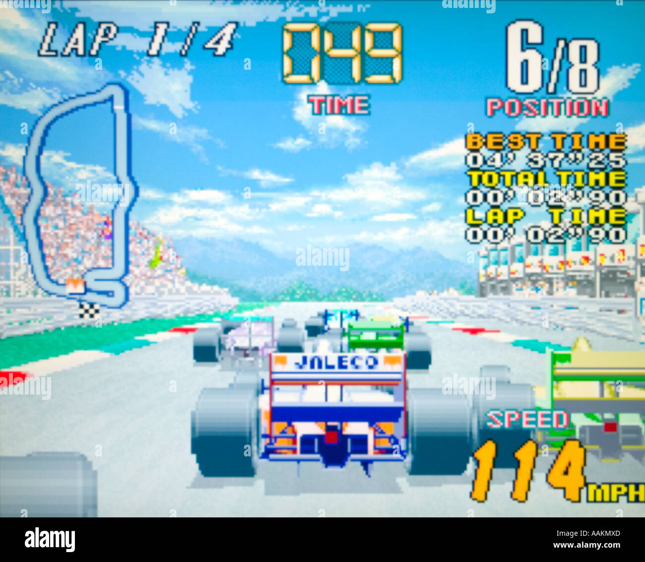 Grand prix game screen shot hi-res stock photography and images - Alamy