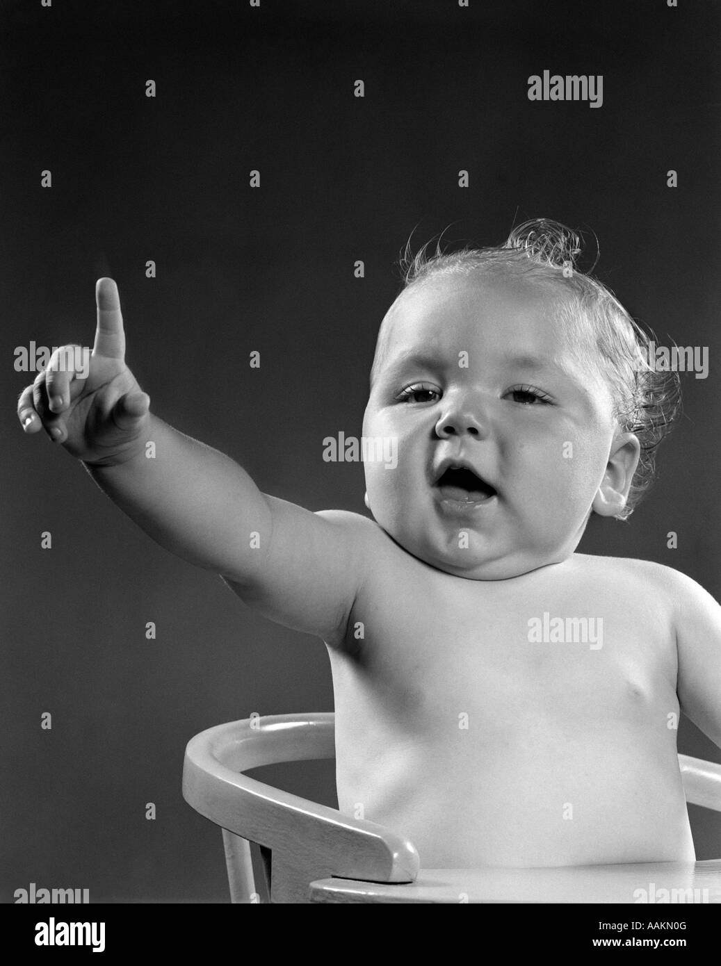 Baby Pointing At Camera