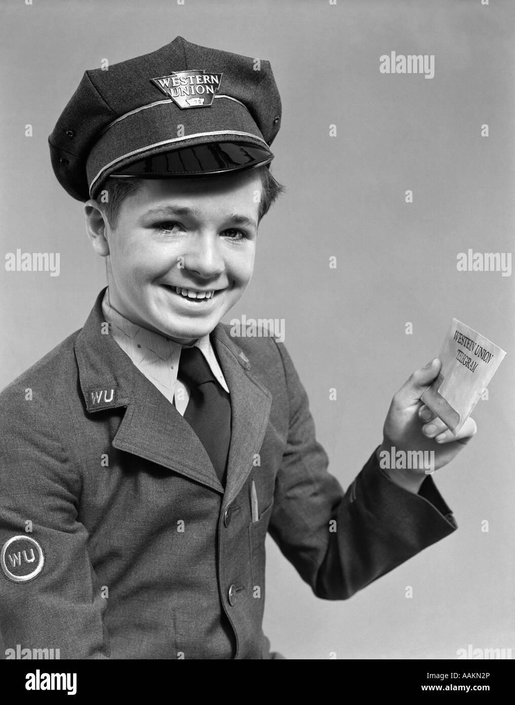 Telegram Delivery Boy High Resolution Stock Photography and Images - Alamy