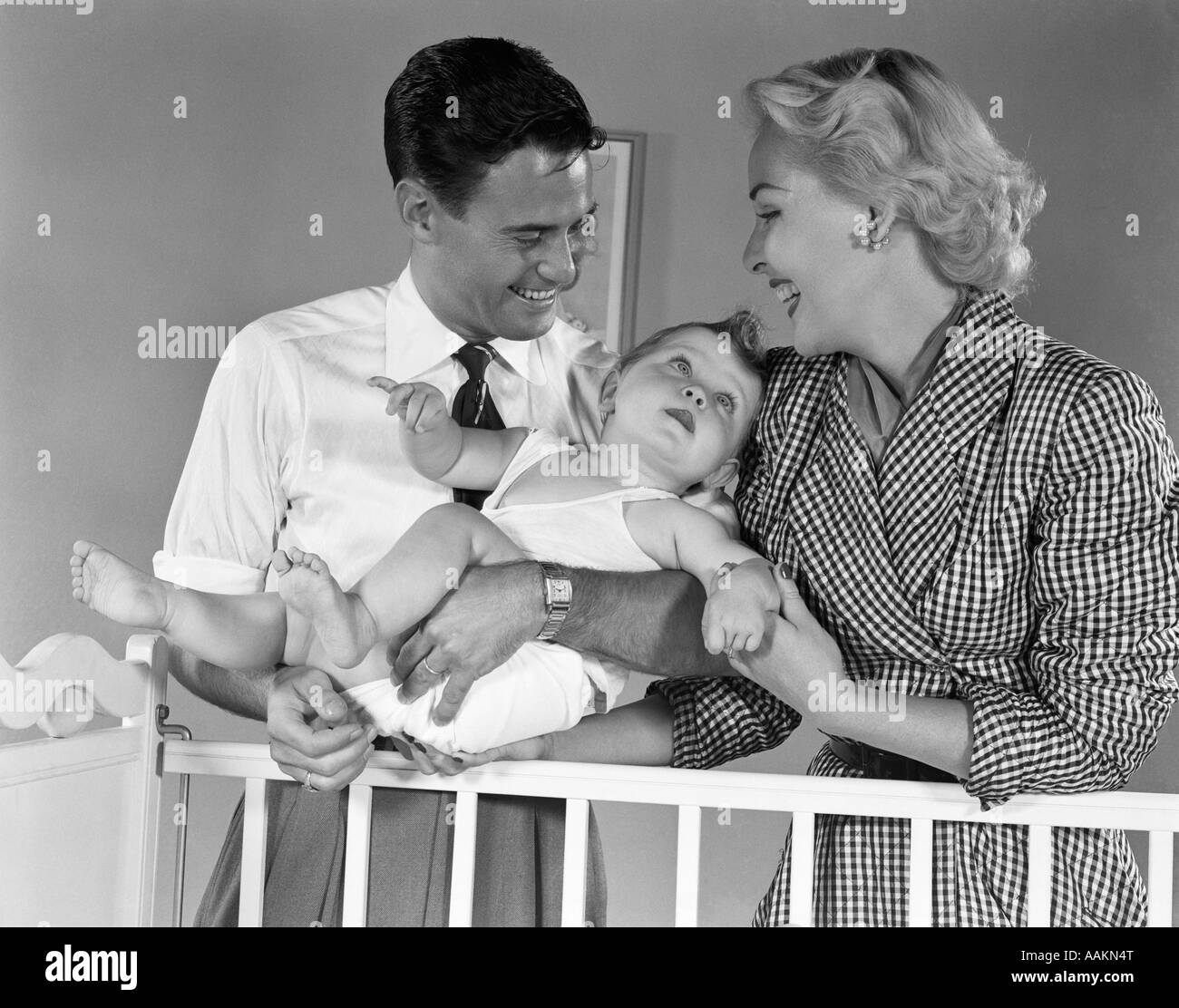 1950s parents hi-res stock photography and images - Alamy