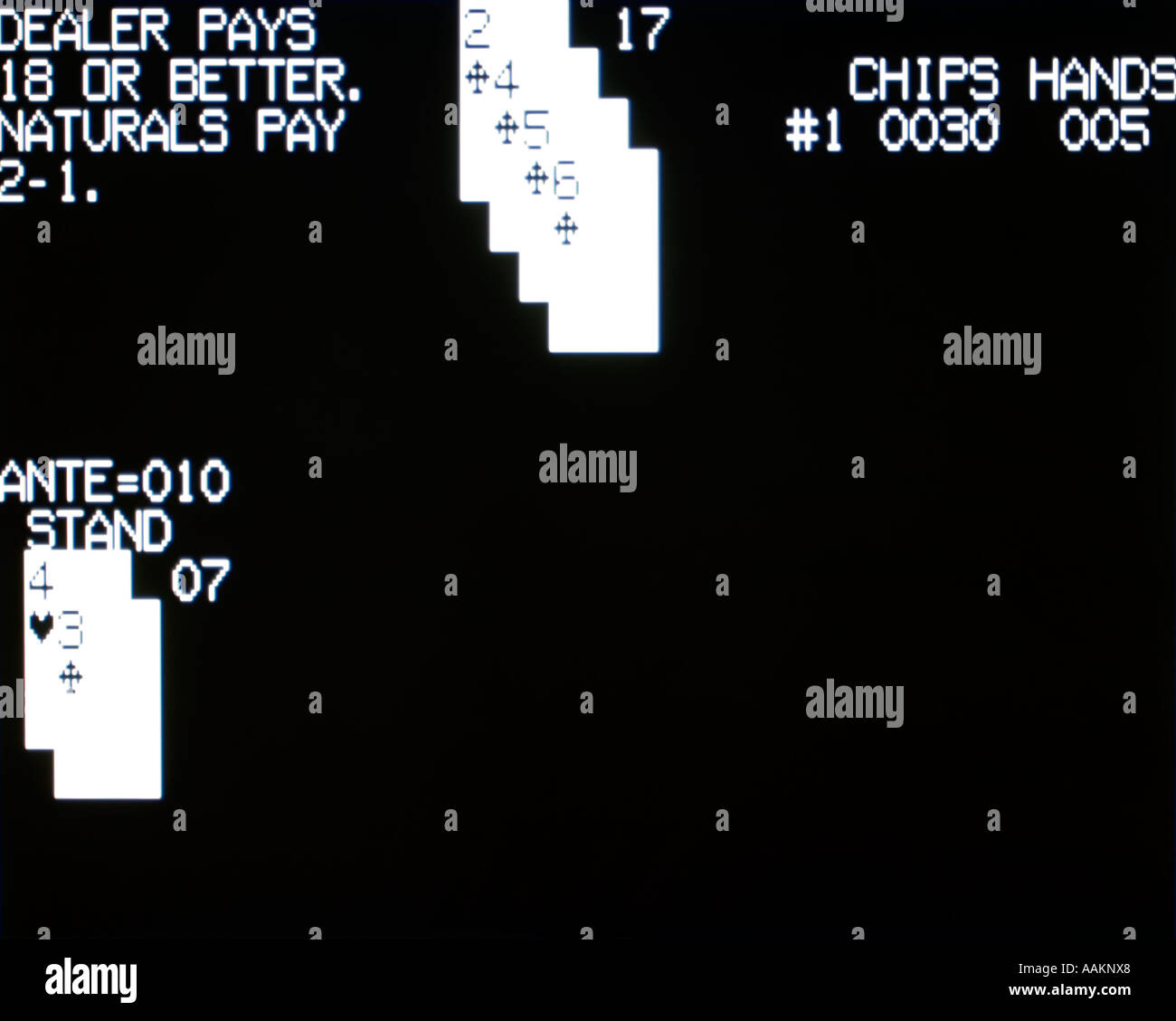 Hit Me Ramtek 1976 vintage arcade videogame screenshot - EDITORIAL USE ...