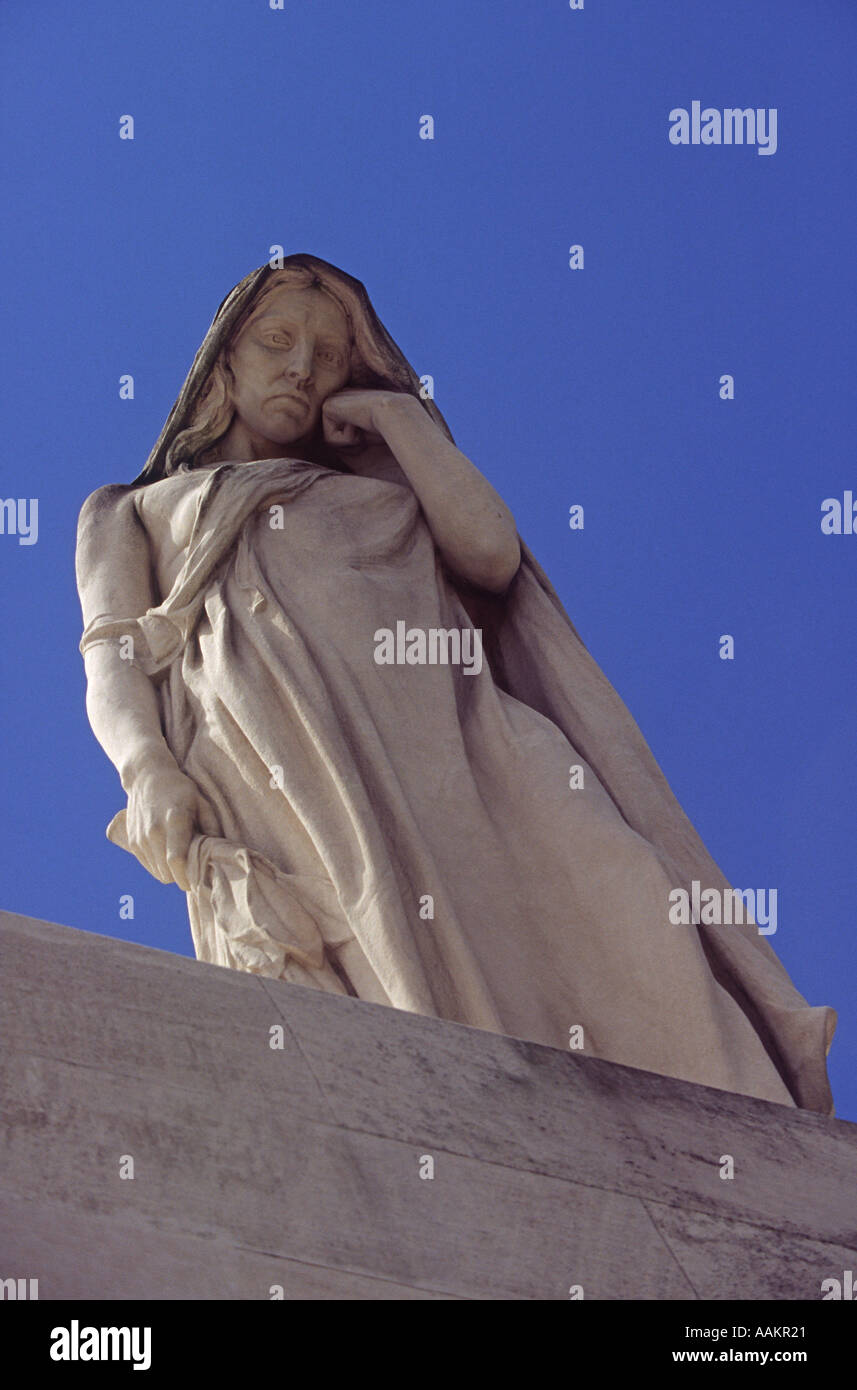 Canada Mourns Statue WW1 Memorial at Vimy Ridge Pas de Calais France ...