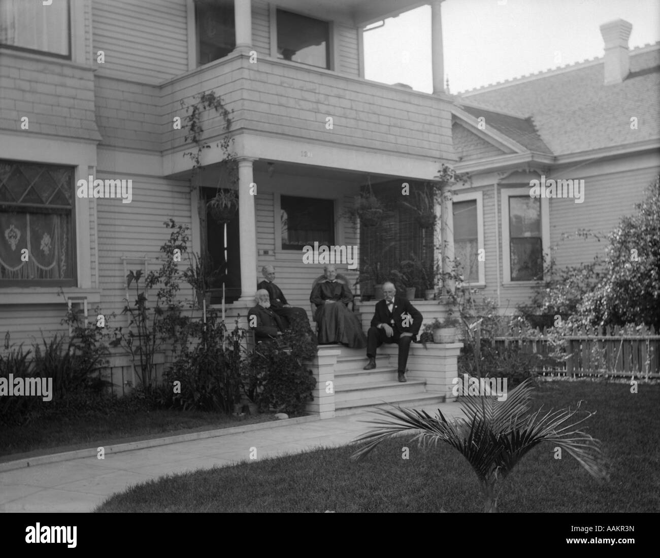 Senior house home Black and White Stock Photos & Images - Alamy