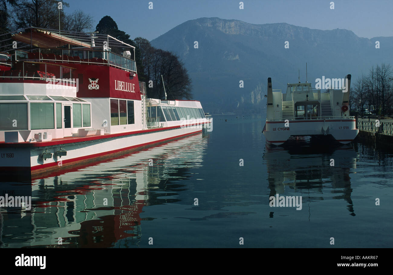 Lake Annecy French Alps France Stock Photo - Alamy