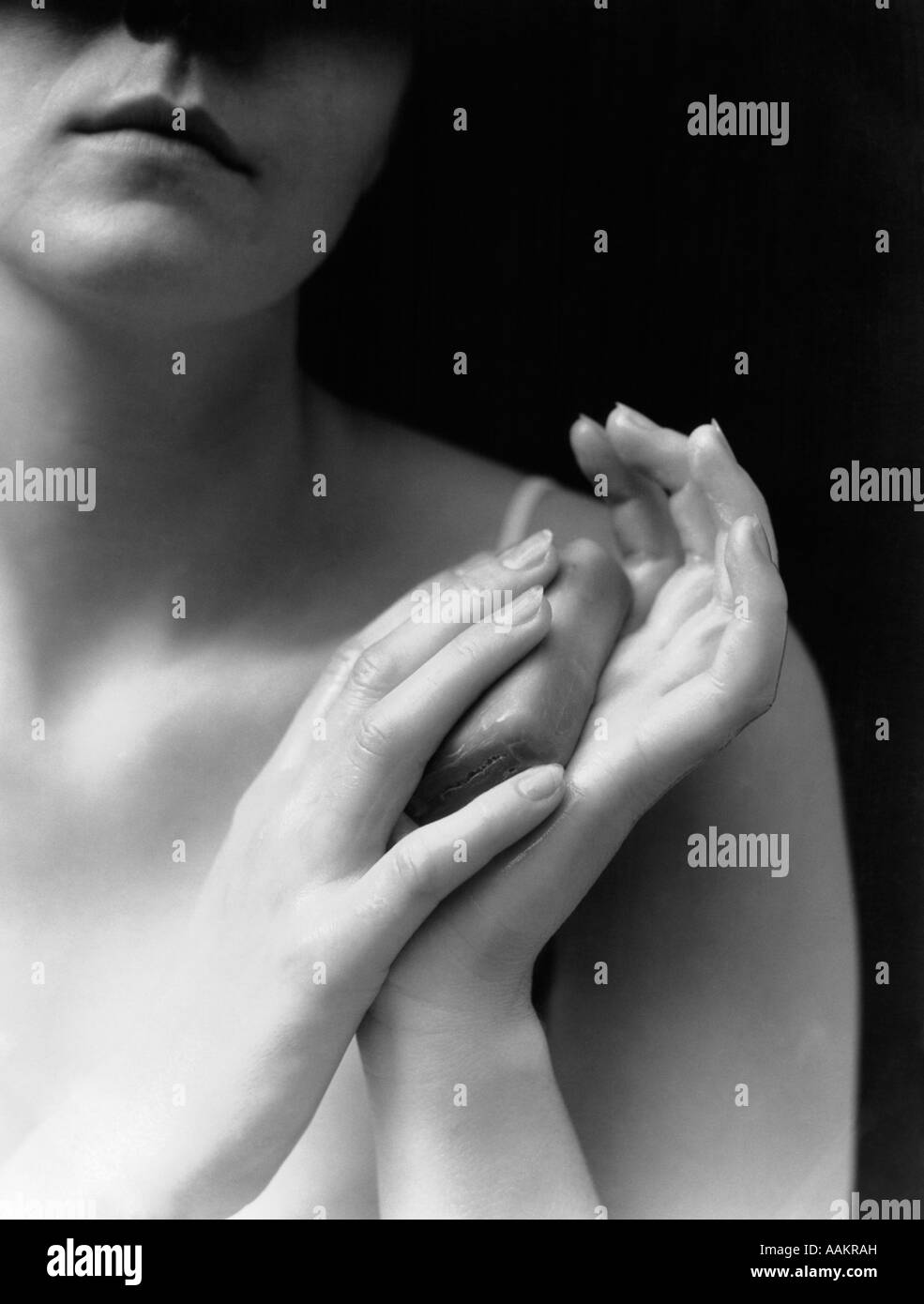 Body washing Black and White Stock Photos & Images - Alamy