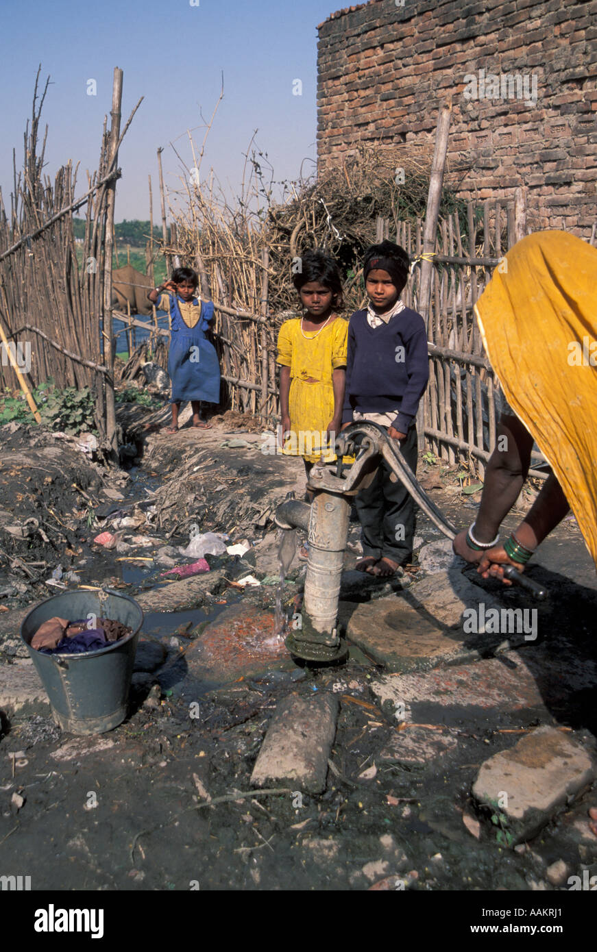 Rural Life – Hand Tube Well, How Safe - ‘Devil’s Water' reportage Stock ...