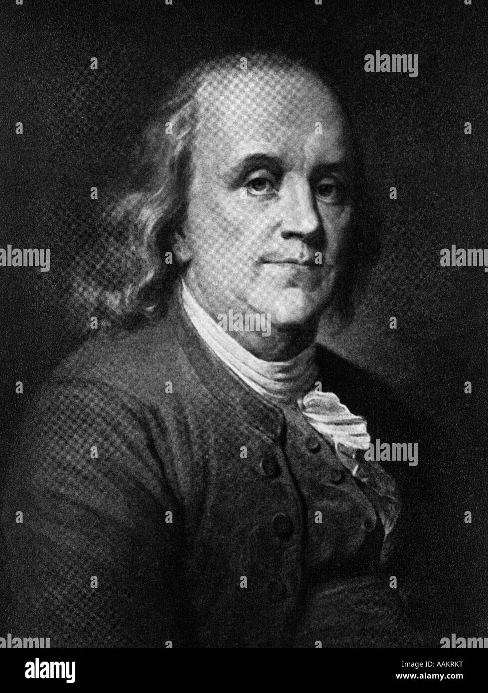 Ben franklin portrait hi-res stock photography and images - Alamy