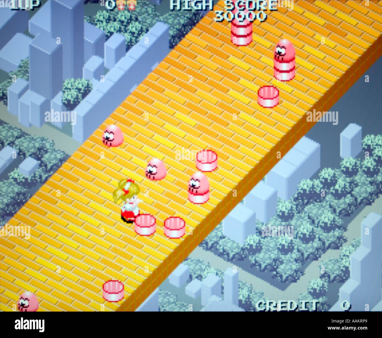 Marchen Maze Namco 1988 vintage arcade videogame screenshot - EDITORIAL ...