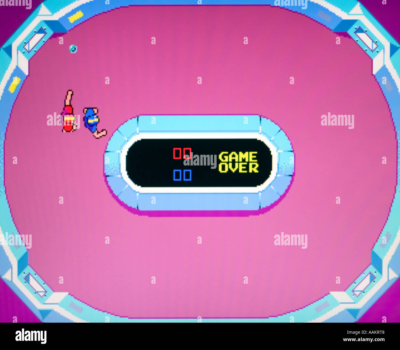 Mayhem 2002 Cinematronics 1985 vintage arcade videogame screenshot ...