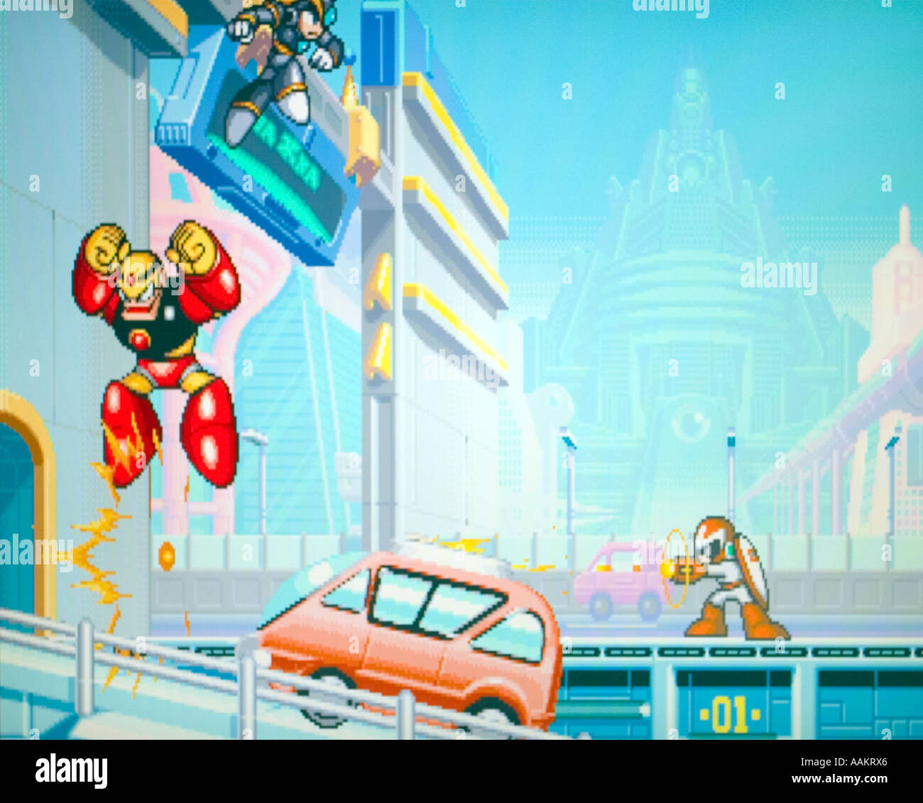 Mega Man The Power Battle Capcom 1995 vintage arcade videogame ...