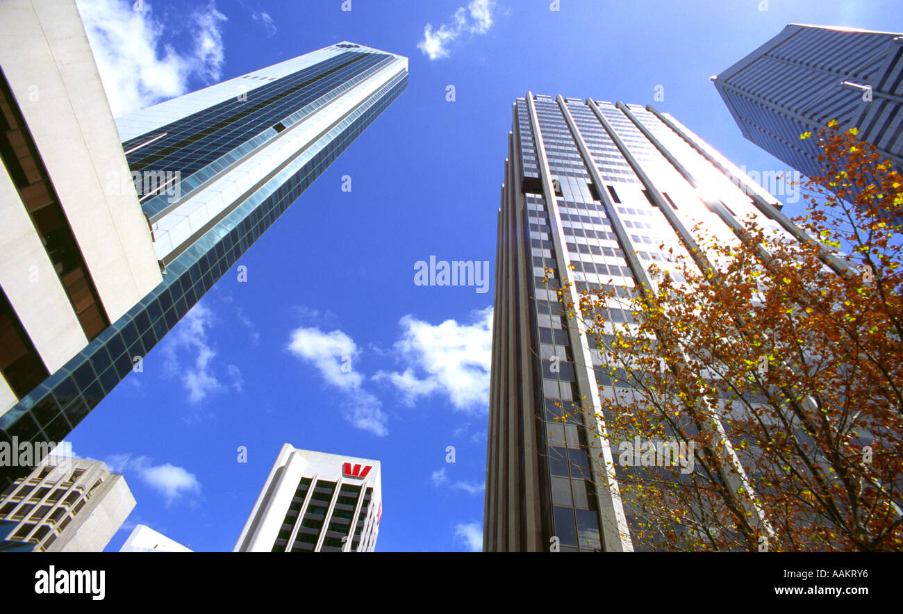 Perth skyline with color buildings hi-res stock photography and images ...