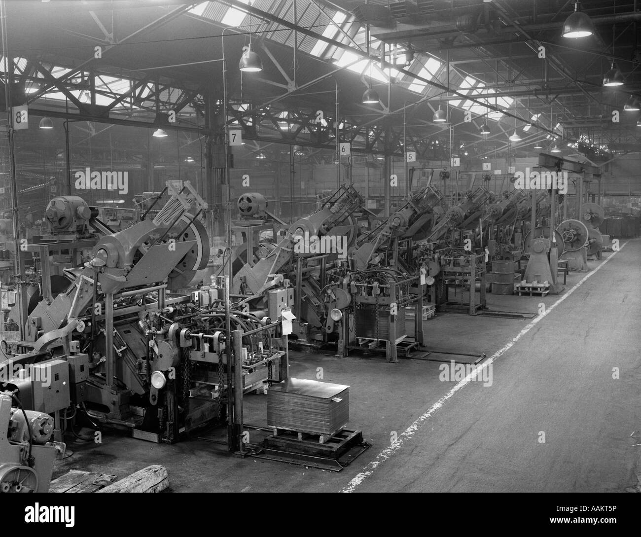 Black And White Factory Inside