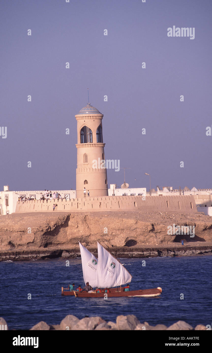 Oman Sur port Stock Photo - Alamy