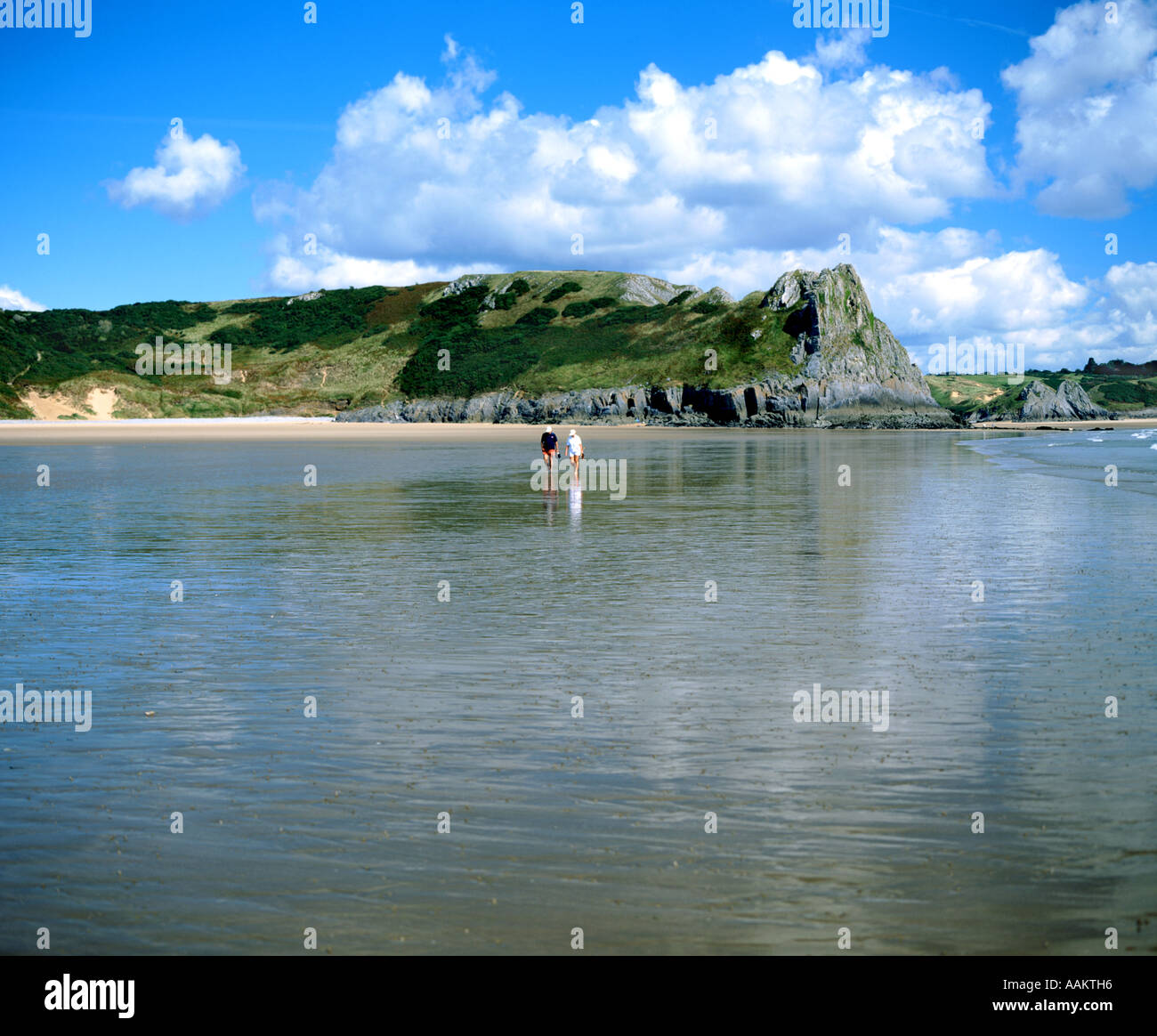 Nicholaston beach hi-res stock photography and images - Alamy