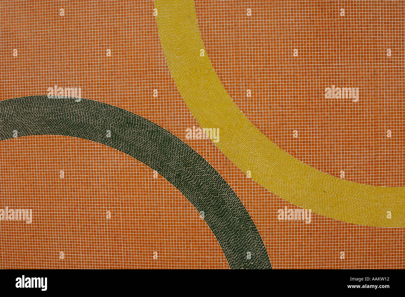 wall with the olympic rings Stock Photo - Alamy