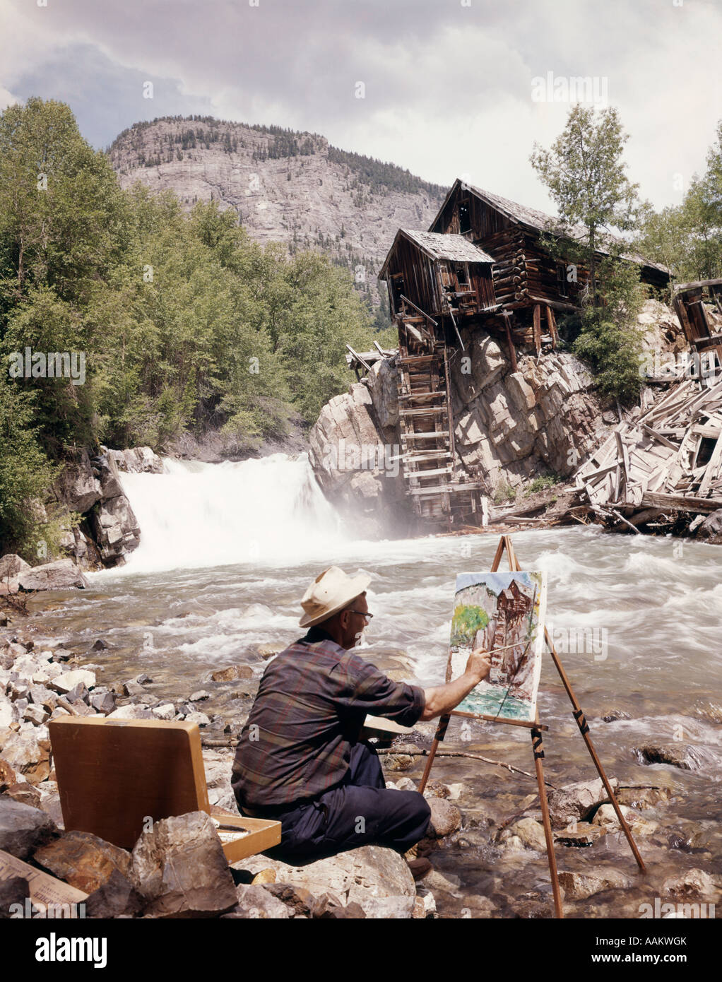 1960s old mill hi-res stock photography and images - Alamy