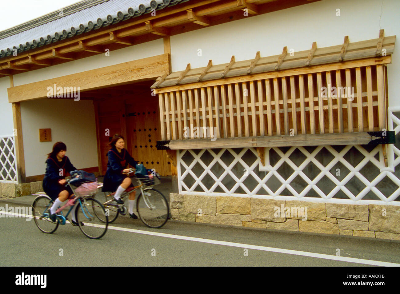 Japan Hagi typical architecture Stock Photo - Alamy